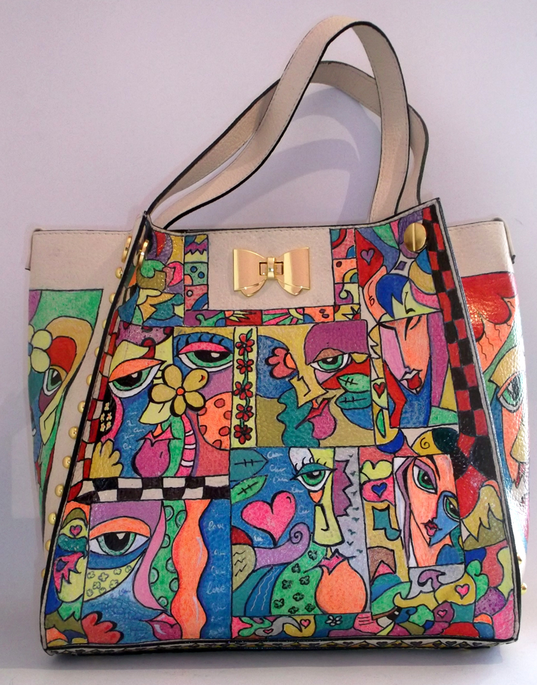Hand-painted Handbag on Luulla